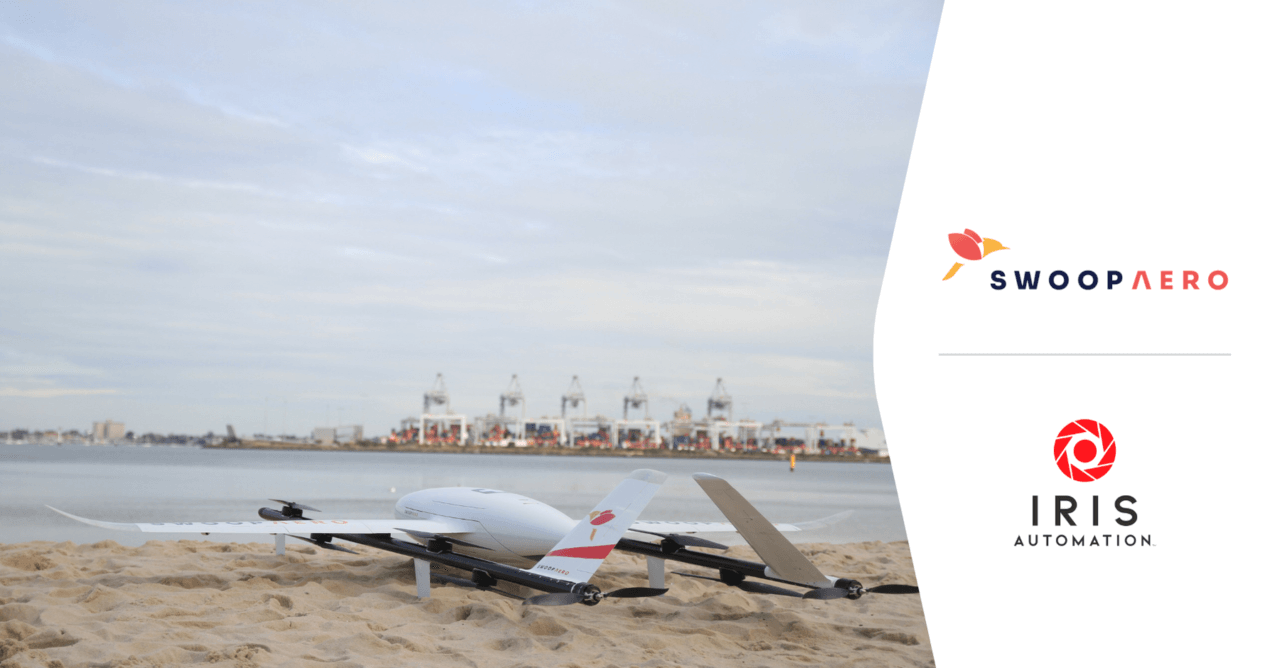 Iris Automation Drone Powered Logistics Provider Swoop Aero Partners With Iris Automation